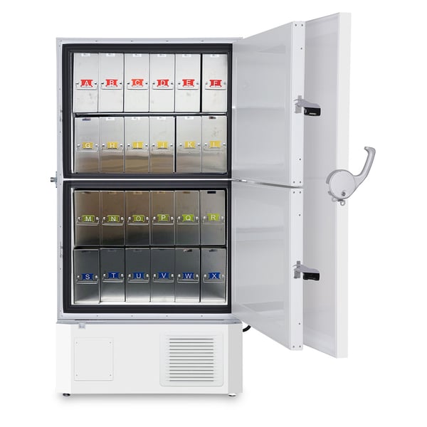 Custom Aluminum Labels for Freezer Racks | LabRepCo, LLC