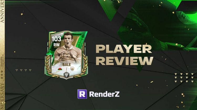 108 OVR Anniversary Gareth Bale Player Review | RenderZ
