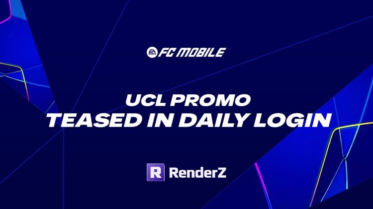 New UCL Promo Teased | RenderZ