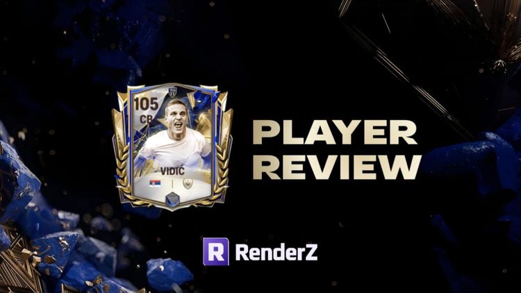 110 OVR TOTY Vidic Player Review | RenderZ
