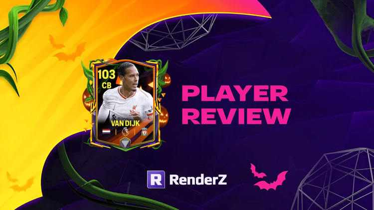 107 OVR Trick or Treat Virgil Van Dijk Player Review | RenderZ