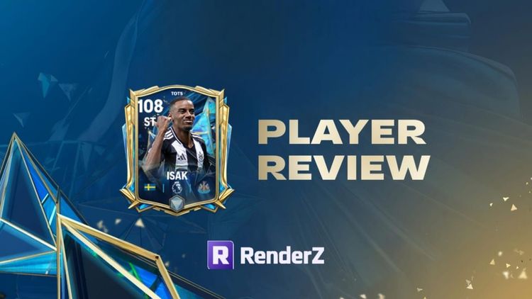 112 OVR TOTS Isak Player Review | RenderZ