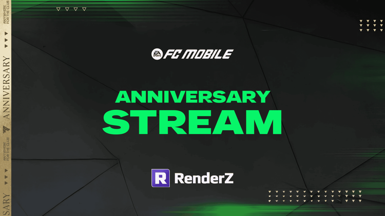 FC Mobile Anniversary Event Stream | RenderZ
