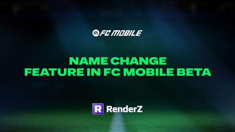 New Name Change Feature in FC MOBILE Beta | RenderZ