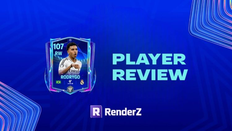 111 OVR UCL RTTF Rodrygo Player Review | RenderZ
