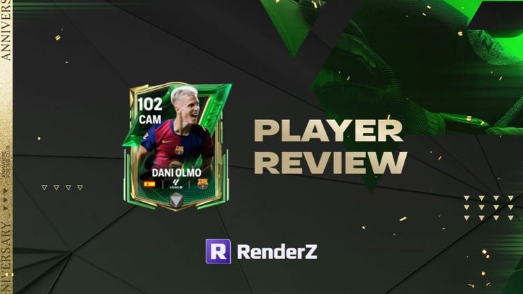 106 OVR Dani Olmo Anniversary Player Review | RenderZ