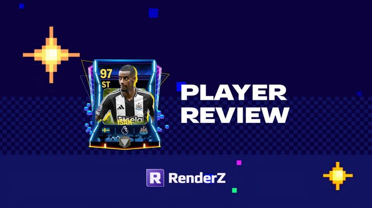 101 Retro Stars Alexander Isak Player Review | RenderZ