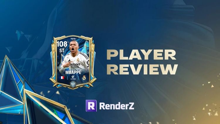 112 OVR TOTS Mbappe Player Review | RenderZ