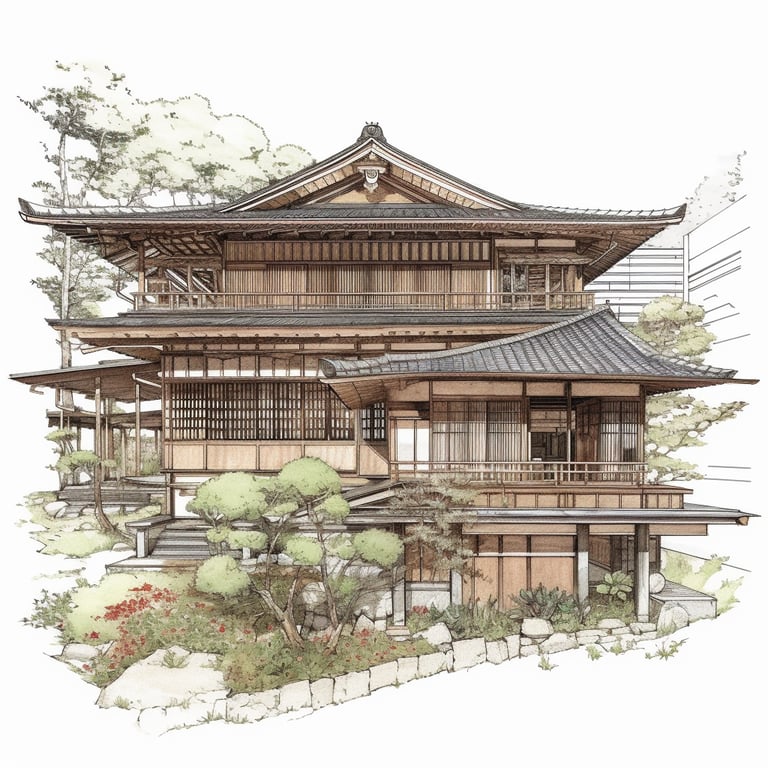 Japanese architecture #12 by d.S