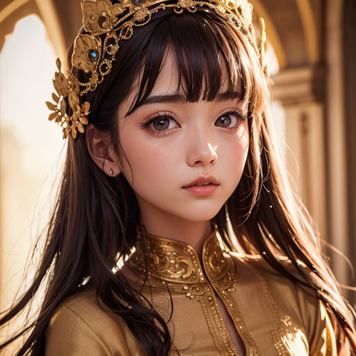 Lady-in-waiting by AI Divine Divas