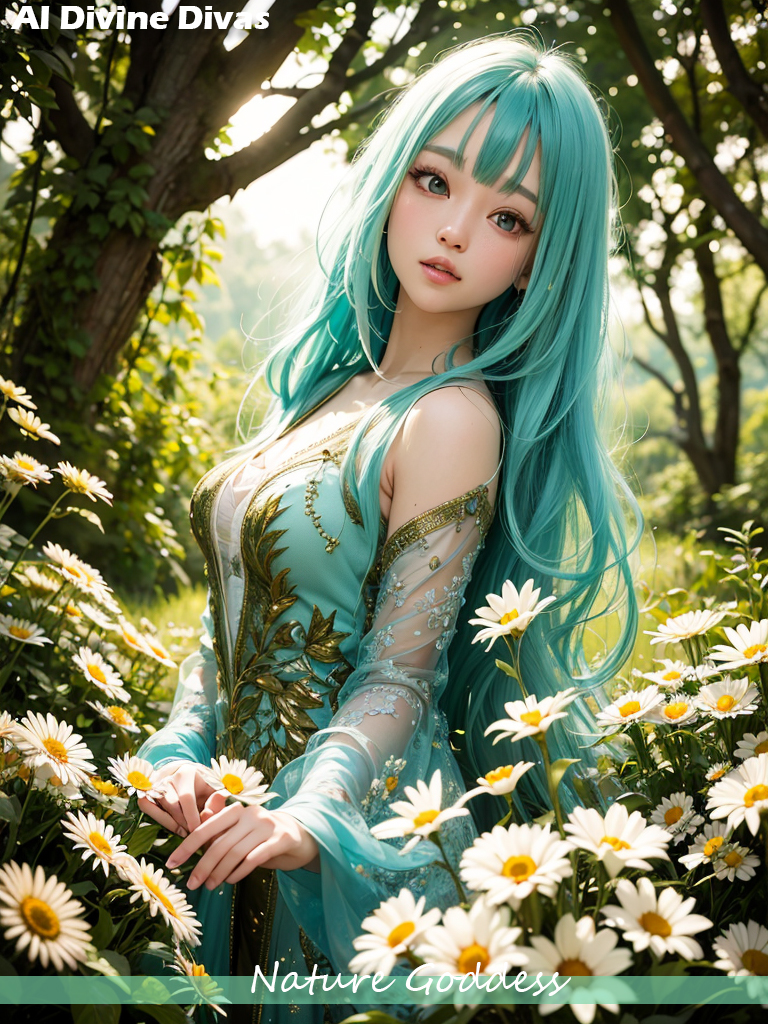 Nature Goddess by AI Divine Divas