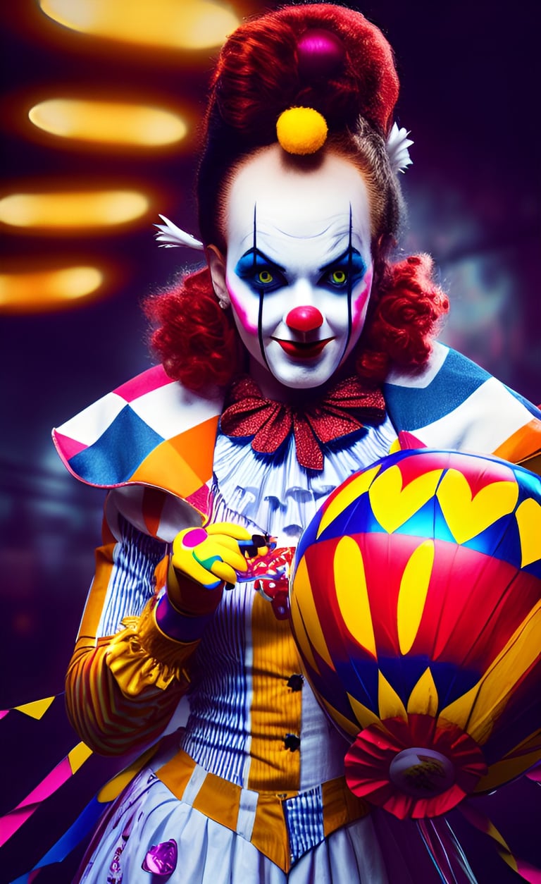 Clownette #15 by AIStandby
