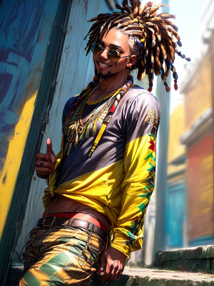 reggae fashion #1 by tails of cat