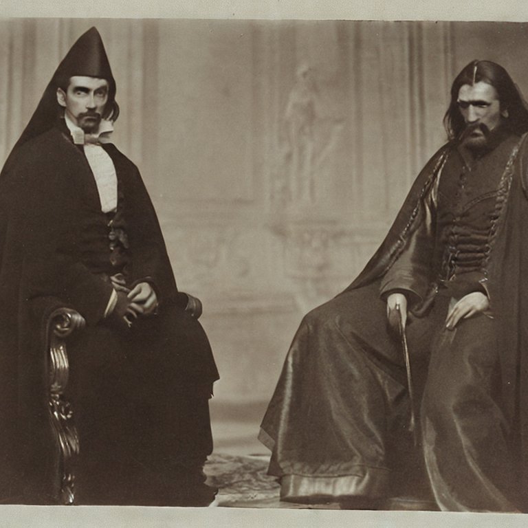 Vlad Tepes aka Dracula and His Family Family Photos , in the 19th ...