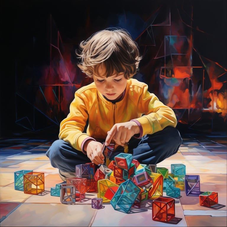 Puzzle Boy #5 by Irina Shamaeva