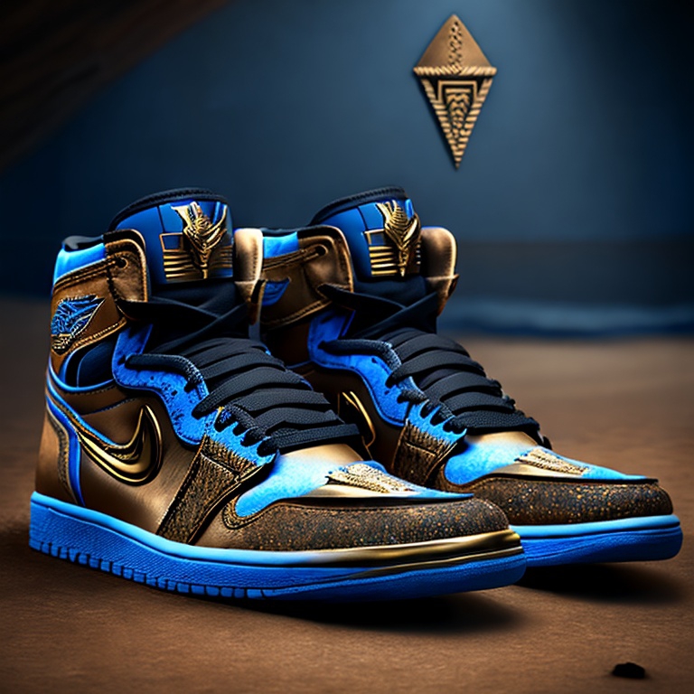 Nike Jordan 1 Concept Shoes by Digital AI Art Studio