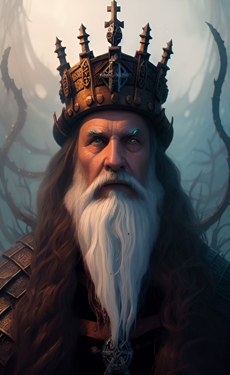 Wise old King #7 by AIStandby