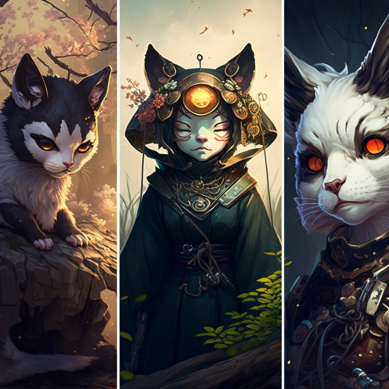 From a Yokai Village #1 #5 by Ruie