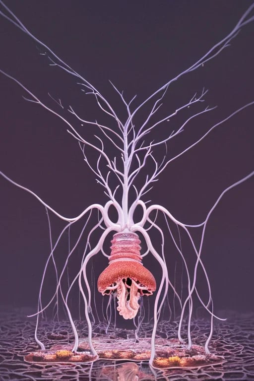 Microscopic World of a Rotting Corpse #9 by Wallop