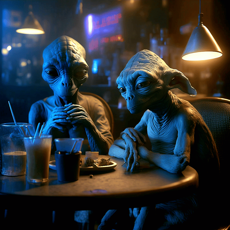 The Andorian - Alien Adventures #1 #1 by The Andorian AI Art