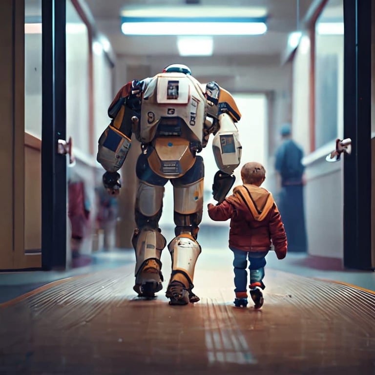 Robot Parenting #4 by Dan Ruse