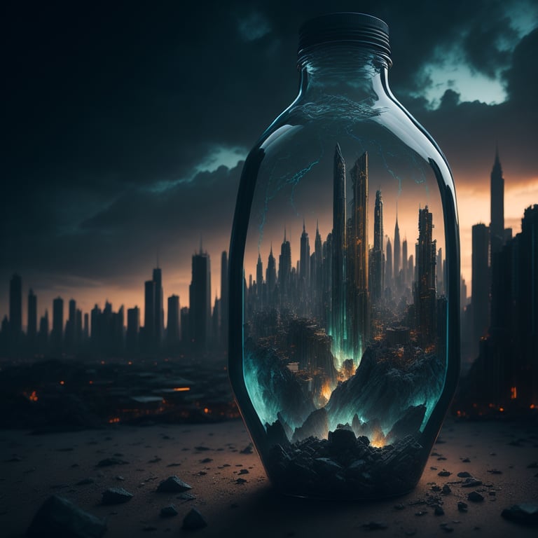 Random Prompts art VIII #19 by AIStandby