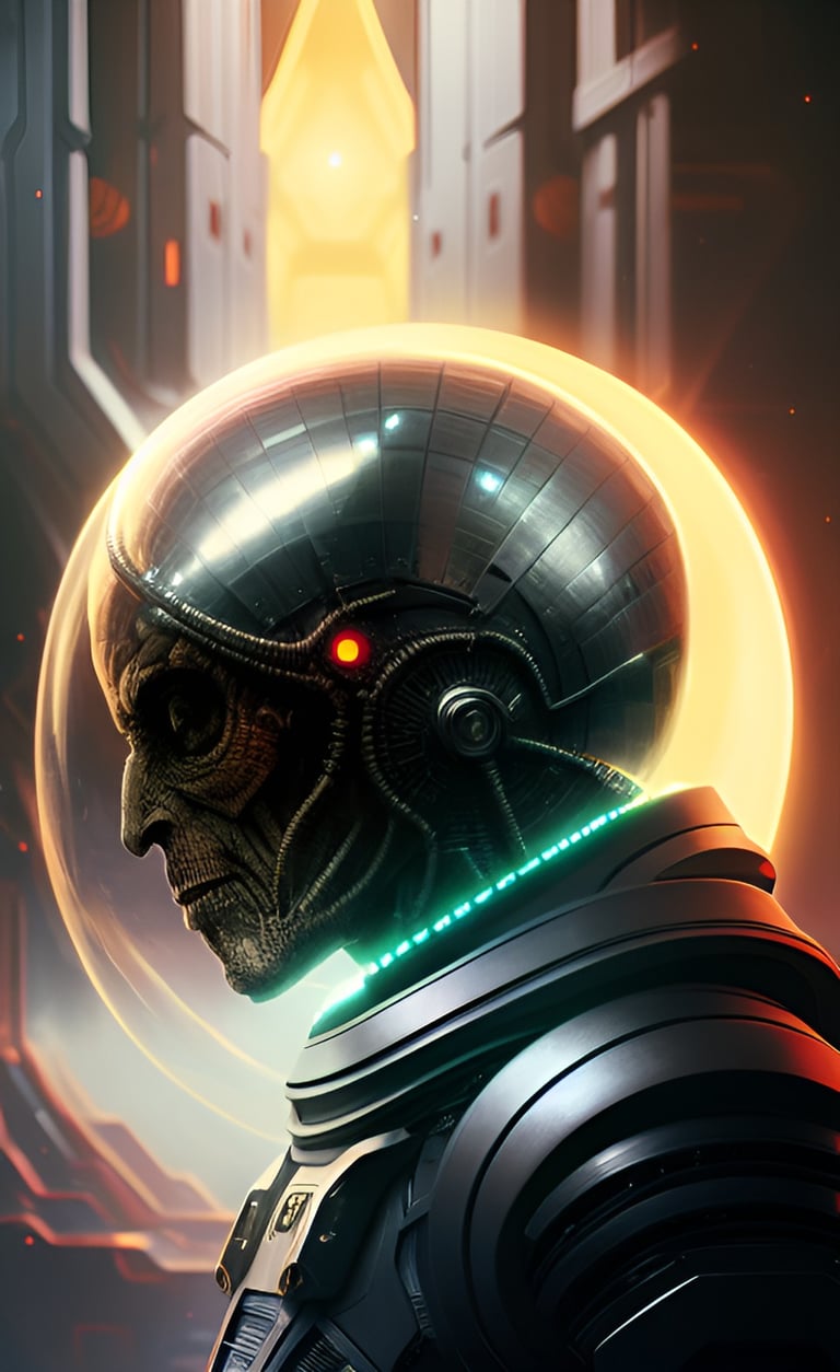 Alien Warlord by AIStandby