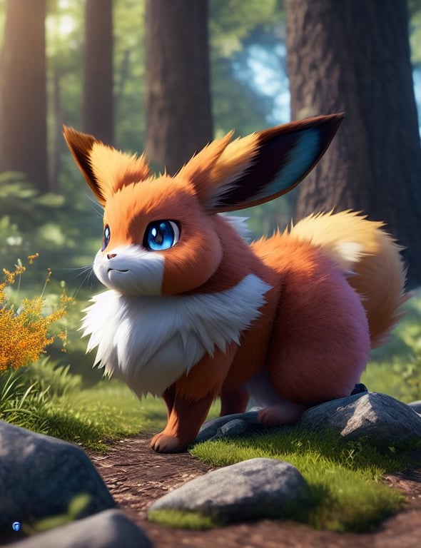 Mytic Pokemon #1 by Chan Kok Kuen