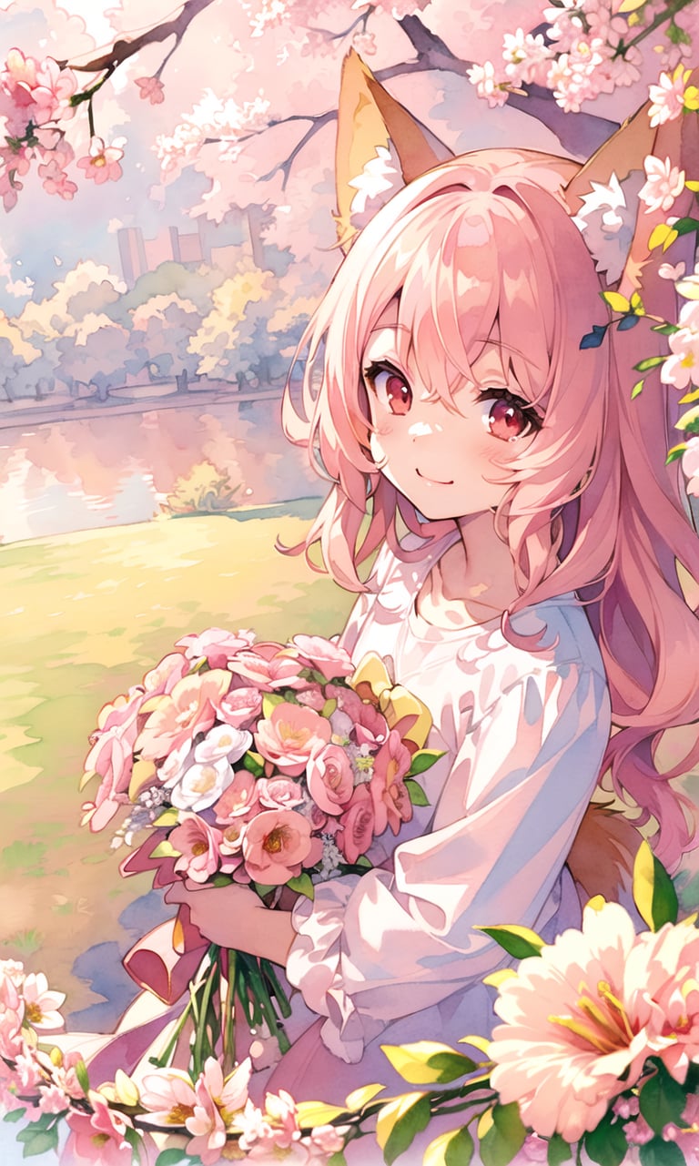 cute fox girl #2 by 鷺澤