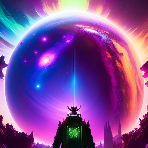 Surreal Galaxy by AIStandby