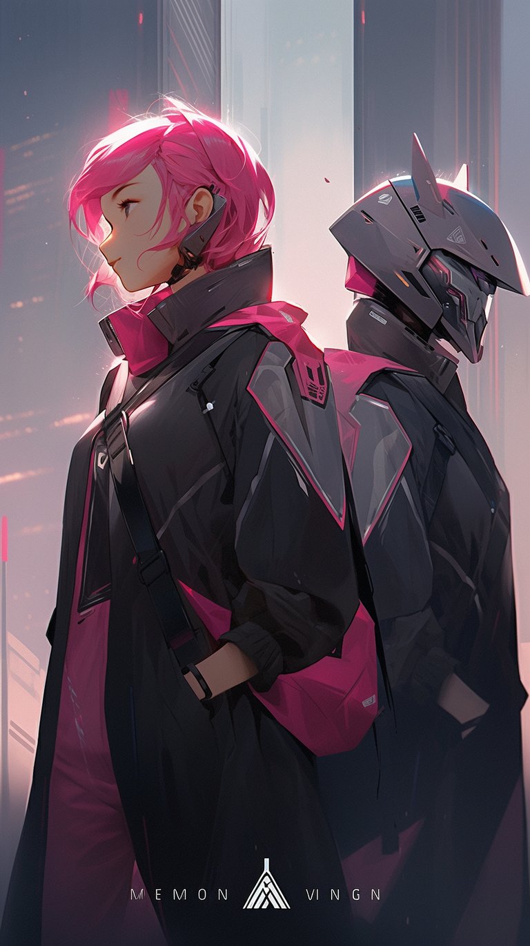 Sublime Synthesis: Nanopunk Paradox by AI Artist