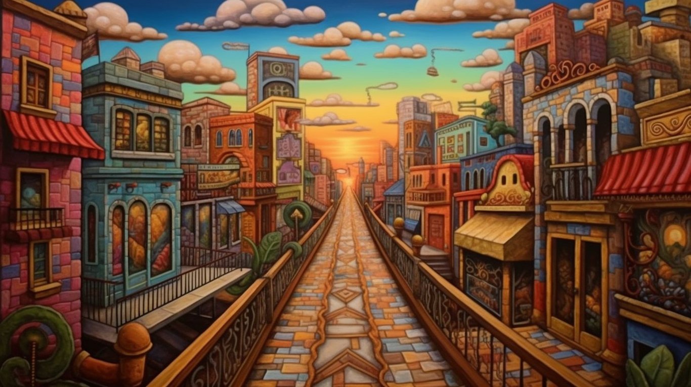 Retro Boardwalk #4 by Irina Shamaeva