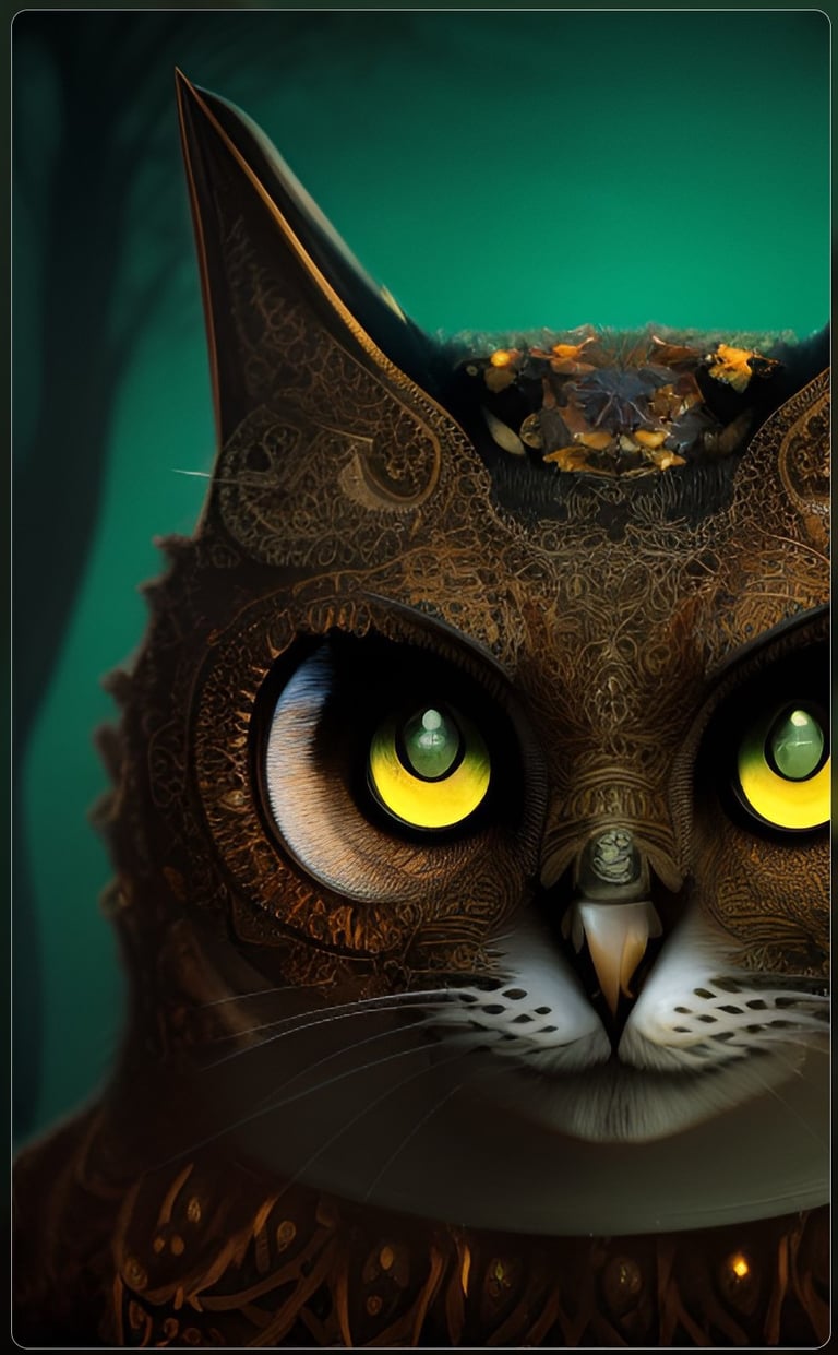 Cat Owl | Hybrid Animals by AIStandby