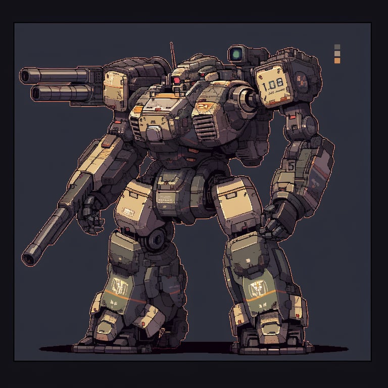 Pixel Art - Sci-Fi #9 by Noah Loyd