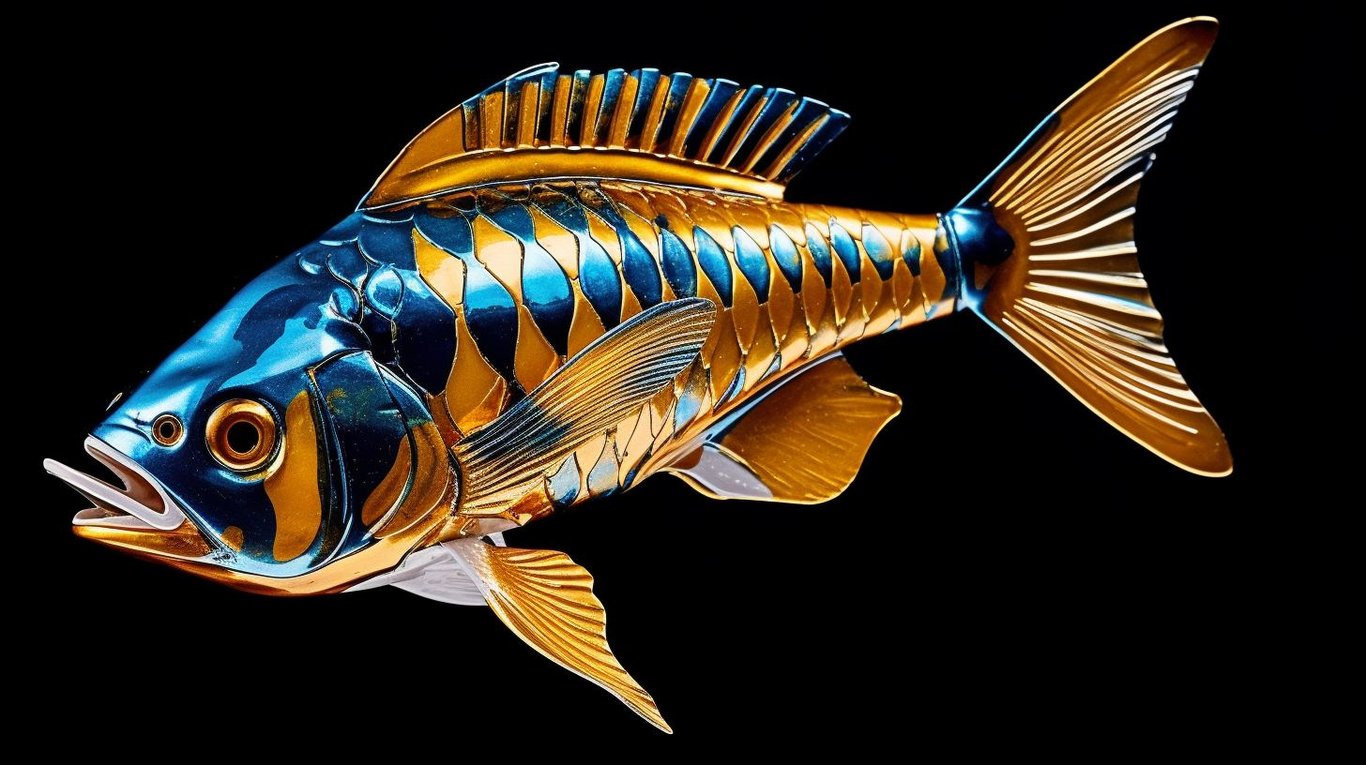 Metallic Fish #2 by Irina Shamaeva