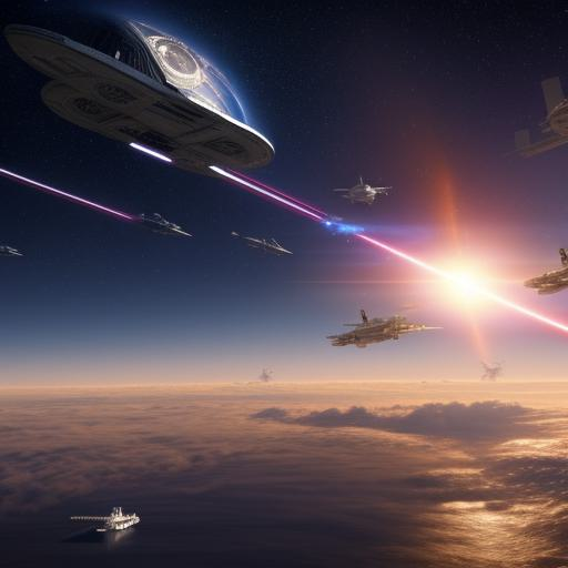 Space attack #10 by Johan Loots