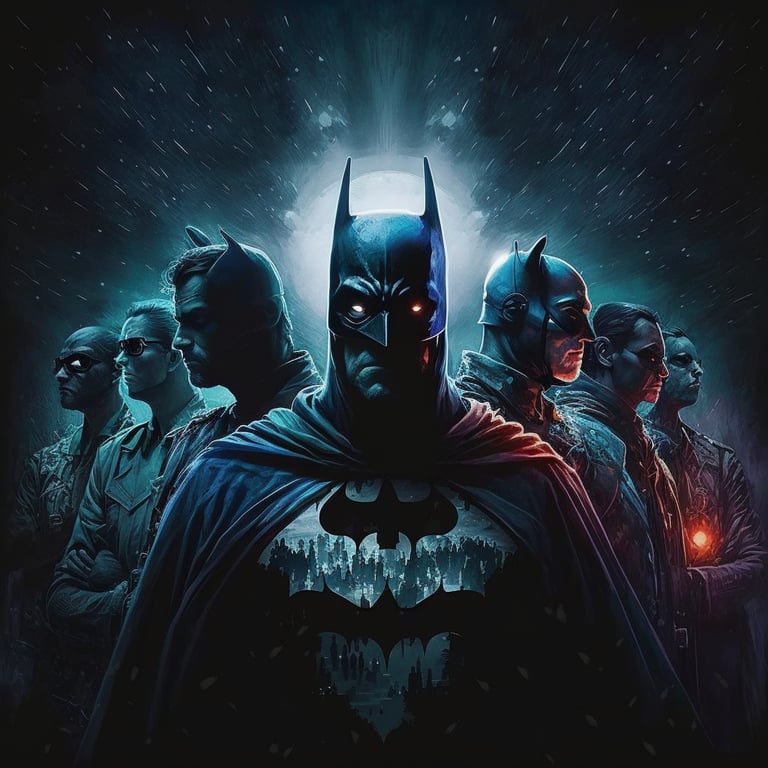 BatMan mixed prompts #14 by Kye Lord