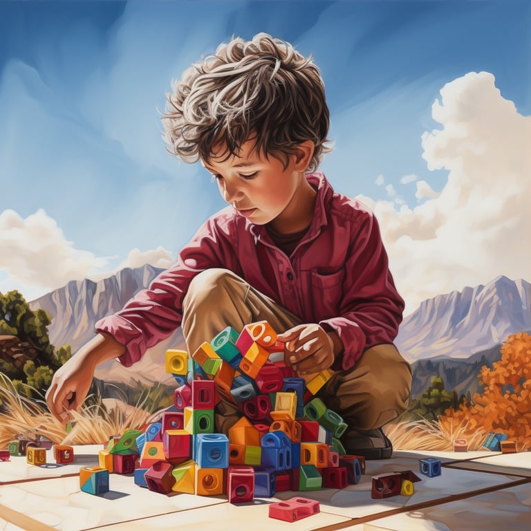 Puzzle Boy #7 by Irina Shamaeva