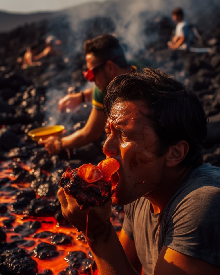 International LAVA EATING contest #17 by Filip Filkovic