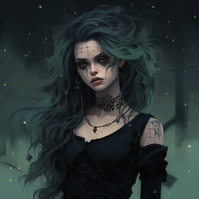 EmeraldEclipse: Gothic Green | OddballObsidian: Goth's Gallery by Pippa ...