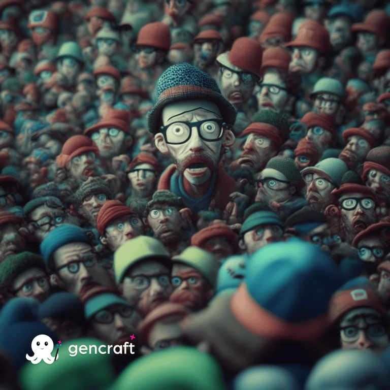 Where's Wally zombie edition #2 by Anthony