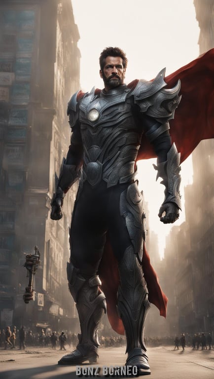 Giant Superhero | Giant Superhero by Bonz Borneo