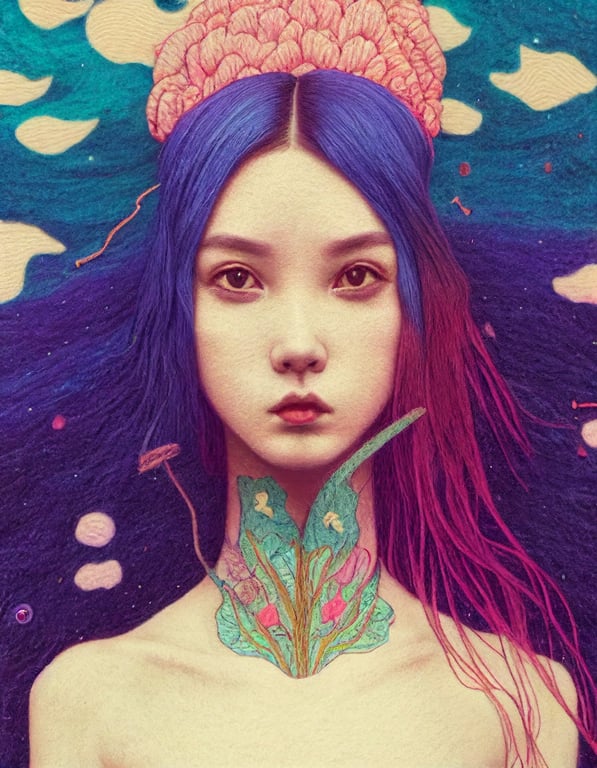 Felt Girls #17 by Jessica