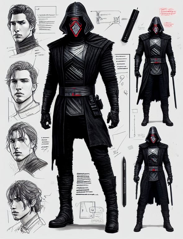 Sketches of Star Wars soldiers #4 by Chan Kok Kuen