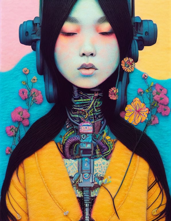 Felt Girls #5 by Jessica