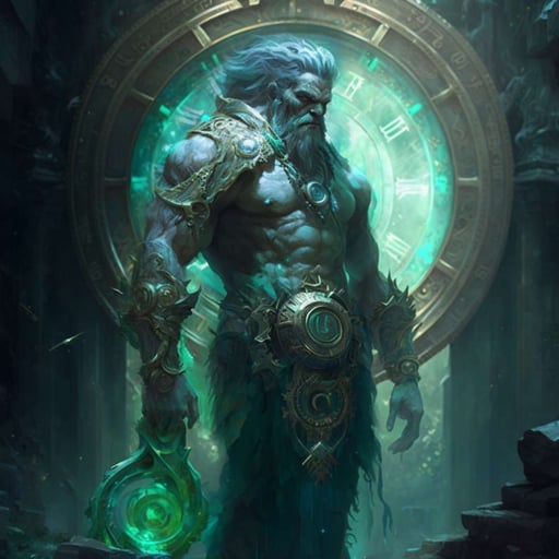 Chronos God of Time by Mai_imagination