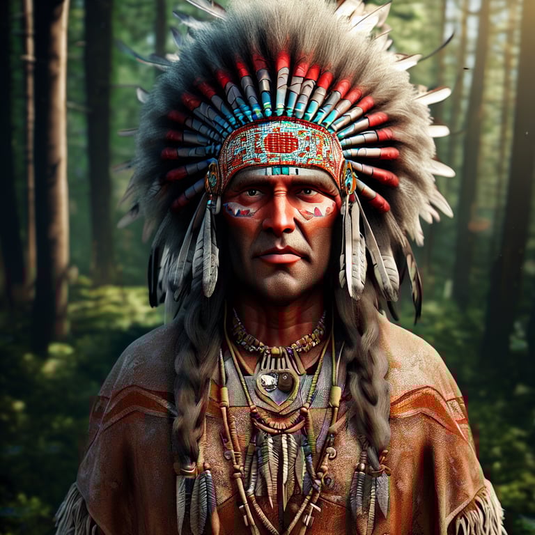 The world of American Indians III by RavenKruk