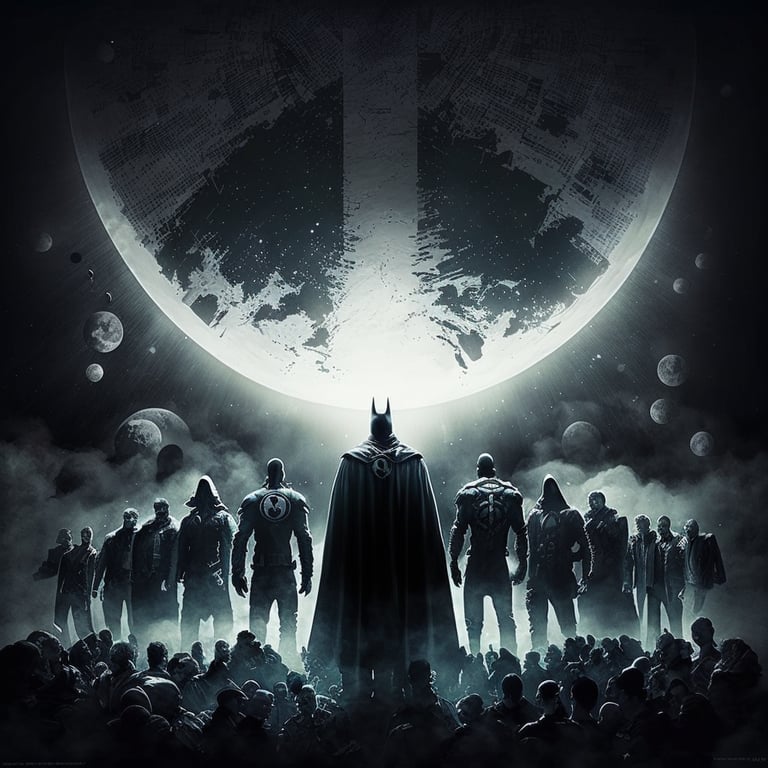 BatMan mixed prompts #19 by Kye Lord