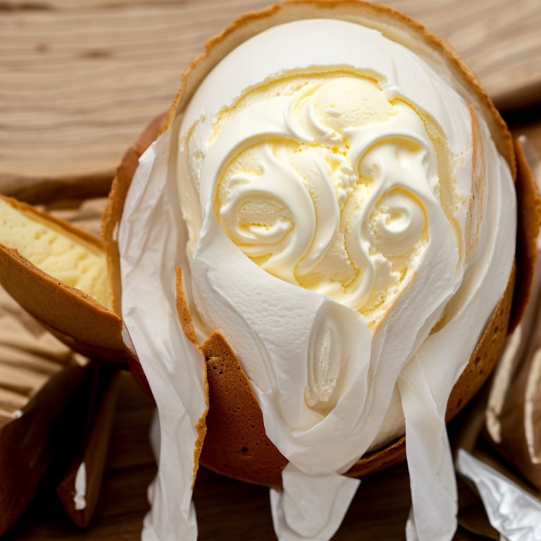 Ice Cream | AI Art reimagined by Dan Ruse