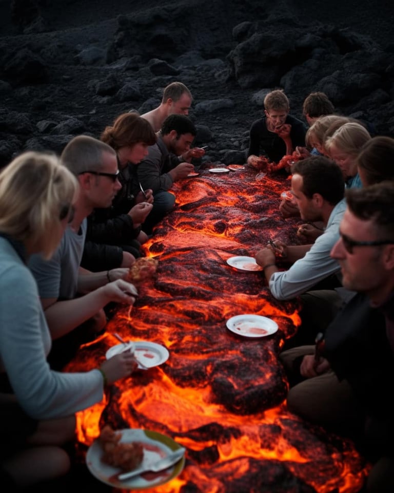 International LAVA EATING contest #2 by Filip Filkovic